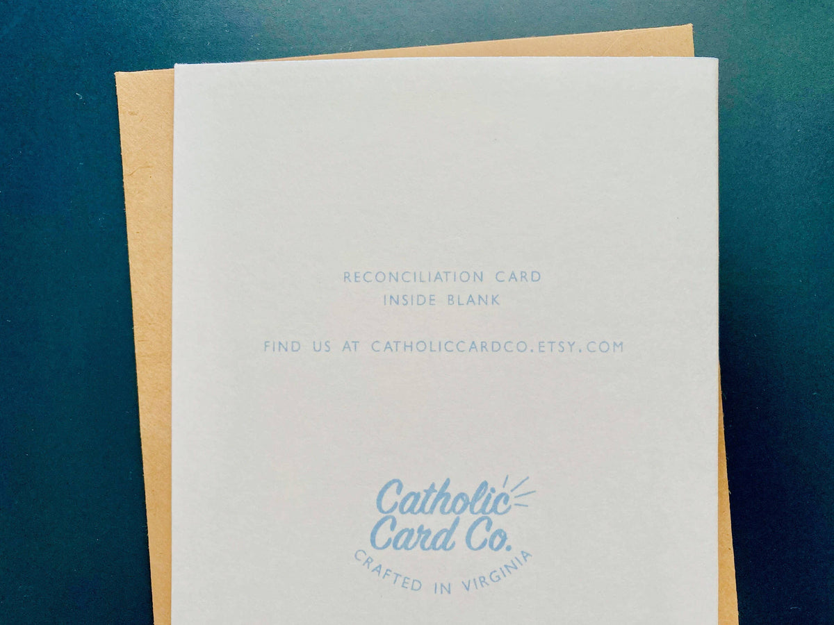 Catholic Card Co. - Confession | Catholic Reconciliation Card – The ...