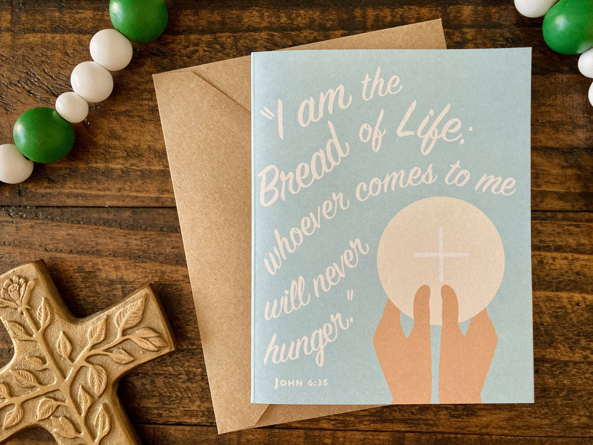 Catholic Card Co. - First Holy Communion | Catholic Eucharist Card ...