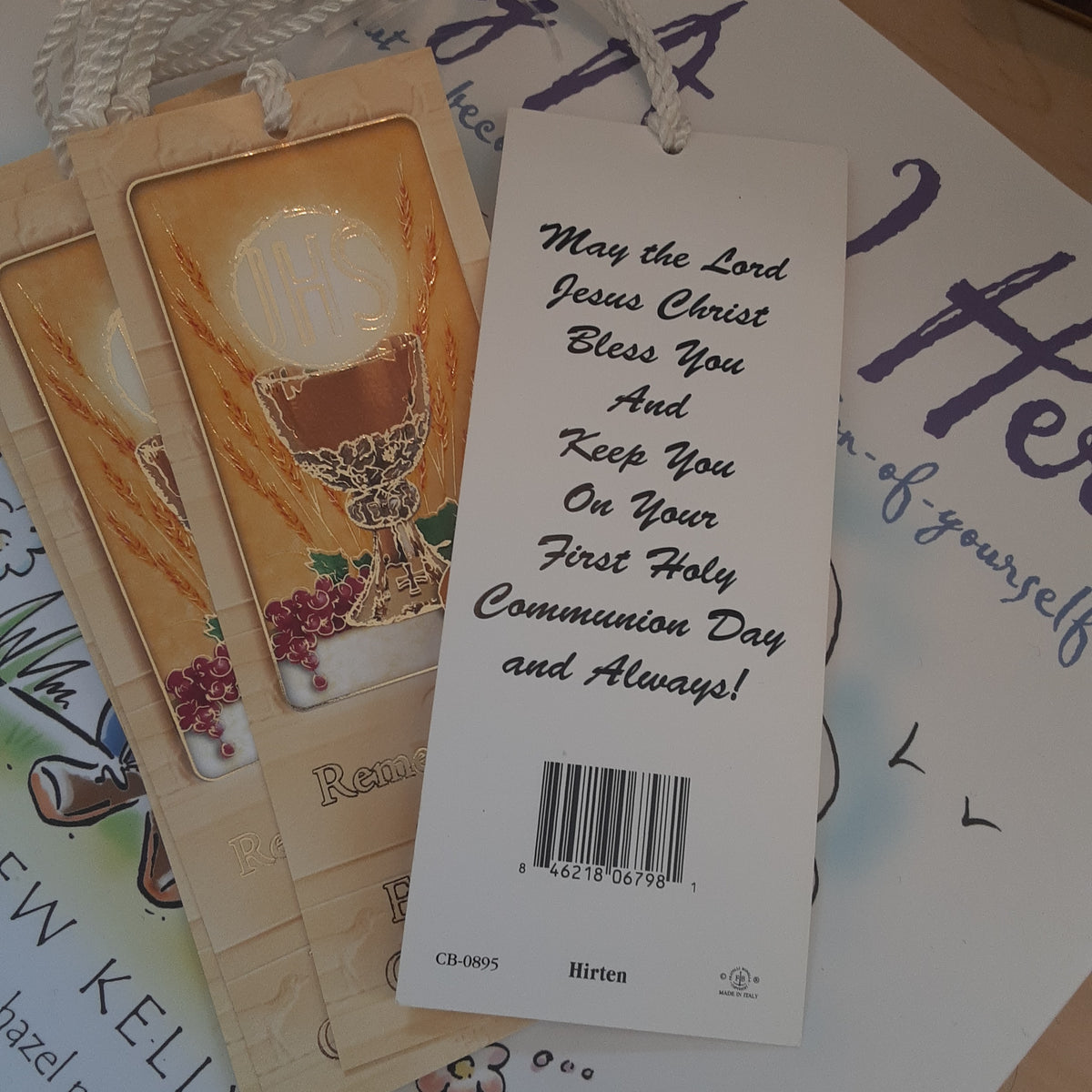Chalice First Communion Bookmark – The Catholic Corner