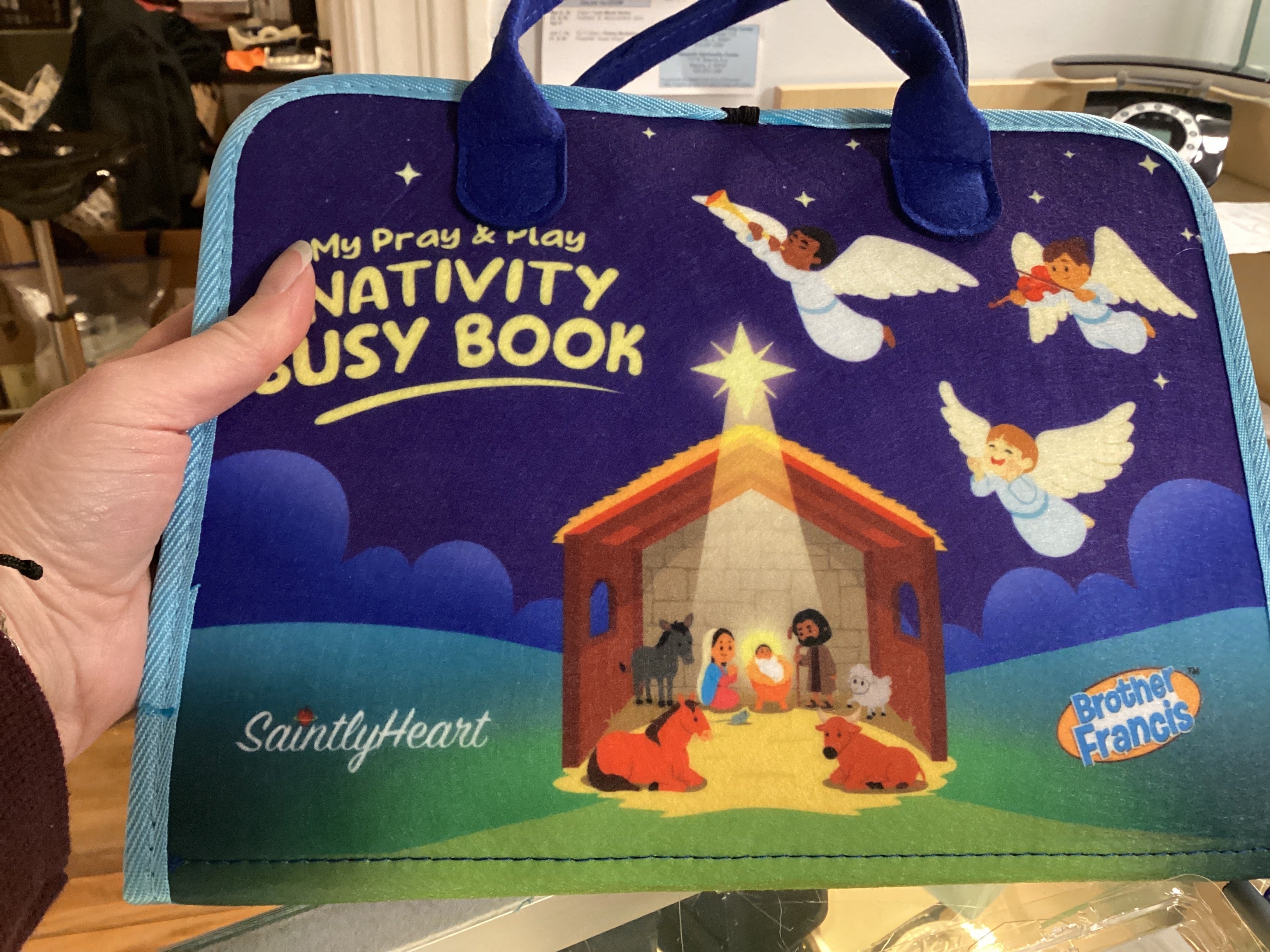 My Pray and Play Nativity Busy Book – The Catholic Corner