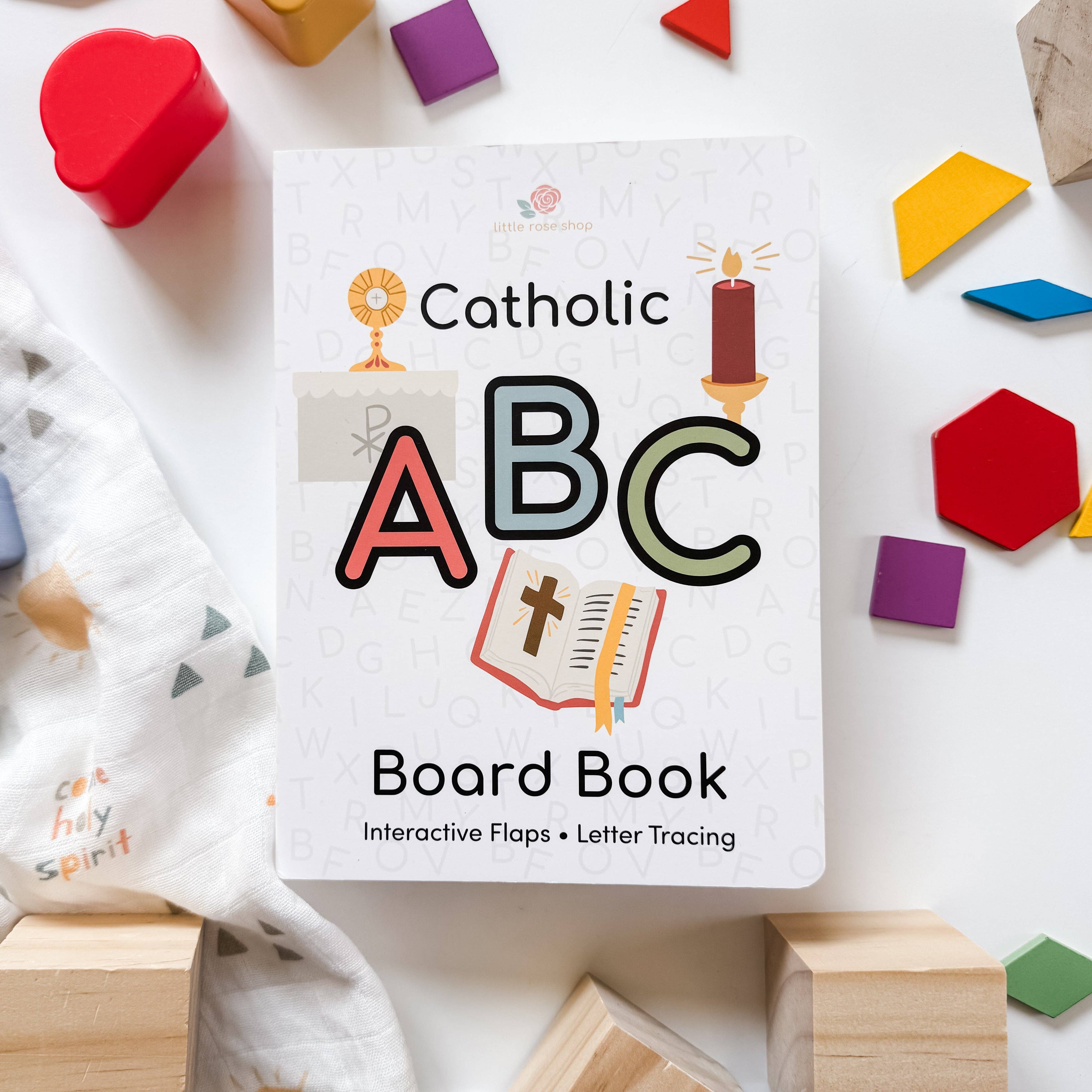 The Little Rose Shop - Catholic ABC Board Book – The Catholic Corner